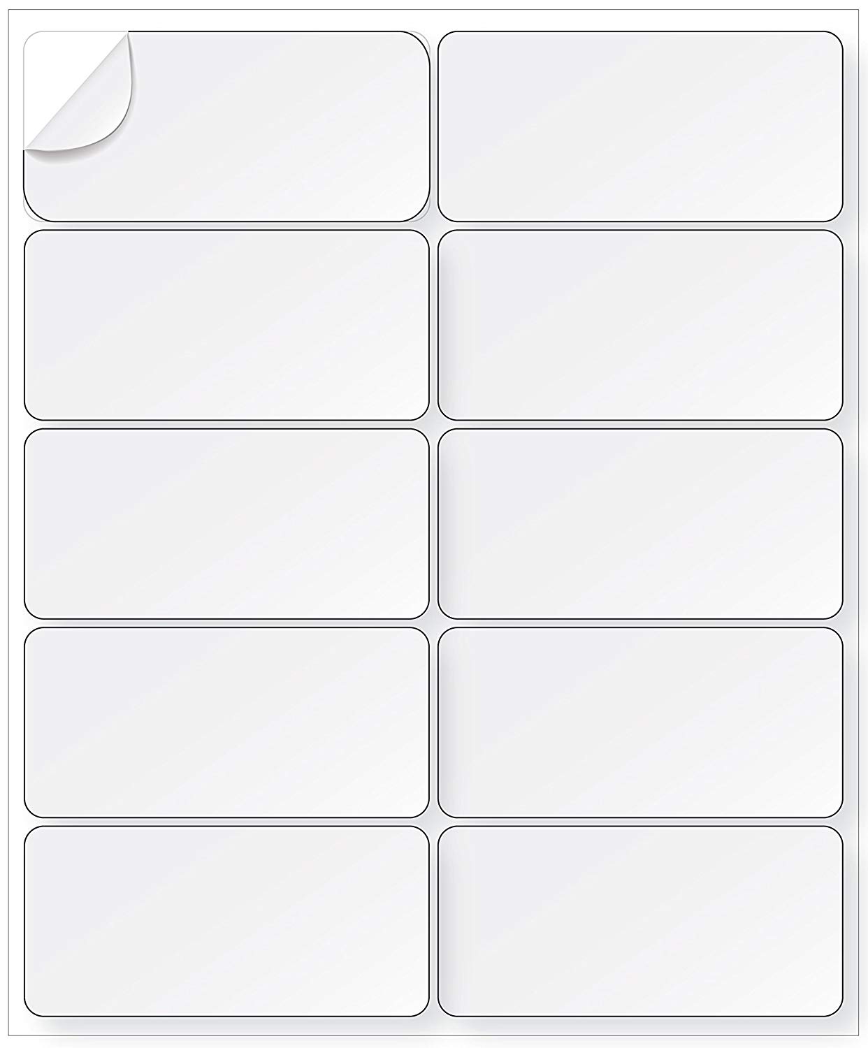 Avery Labels 2X4 Template