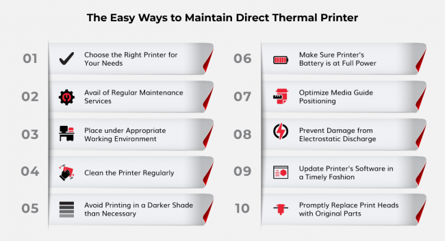 Direct Thermal Printer Maintenance Tips – 10 Easy Ways