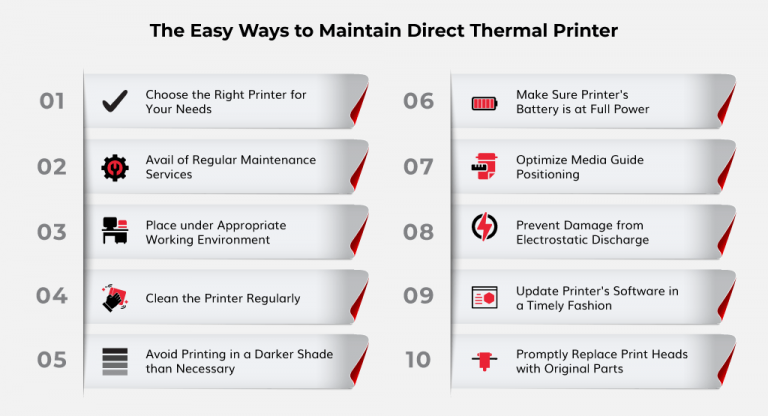Direct Thermal Printer Maintenance Tips – 10 Easy Ways