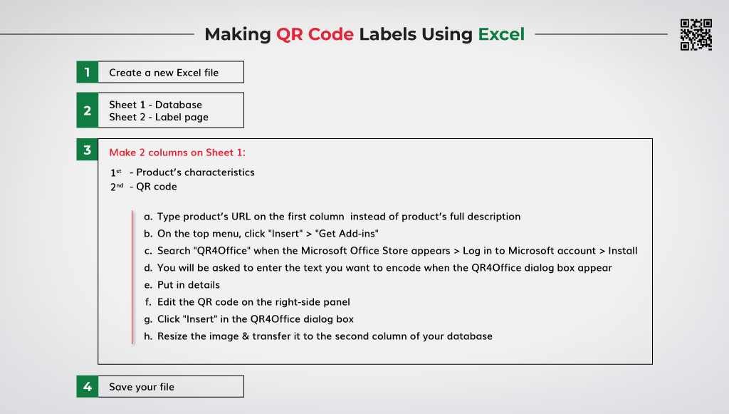 How To Print Barcode Labels From Excel Word EnKo Products