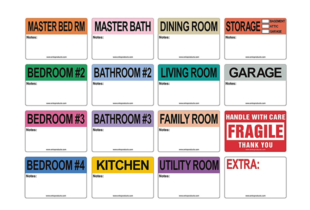 Using Printable Moving Labels To Reduce Moving Costs