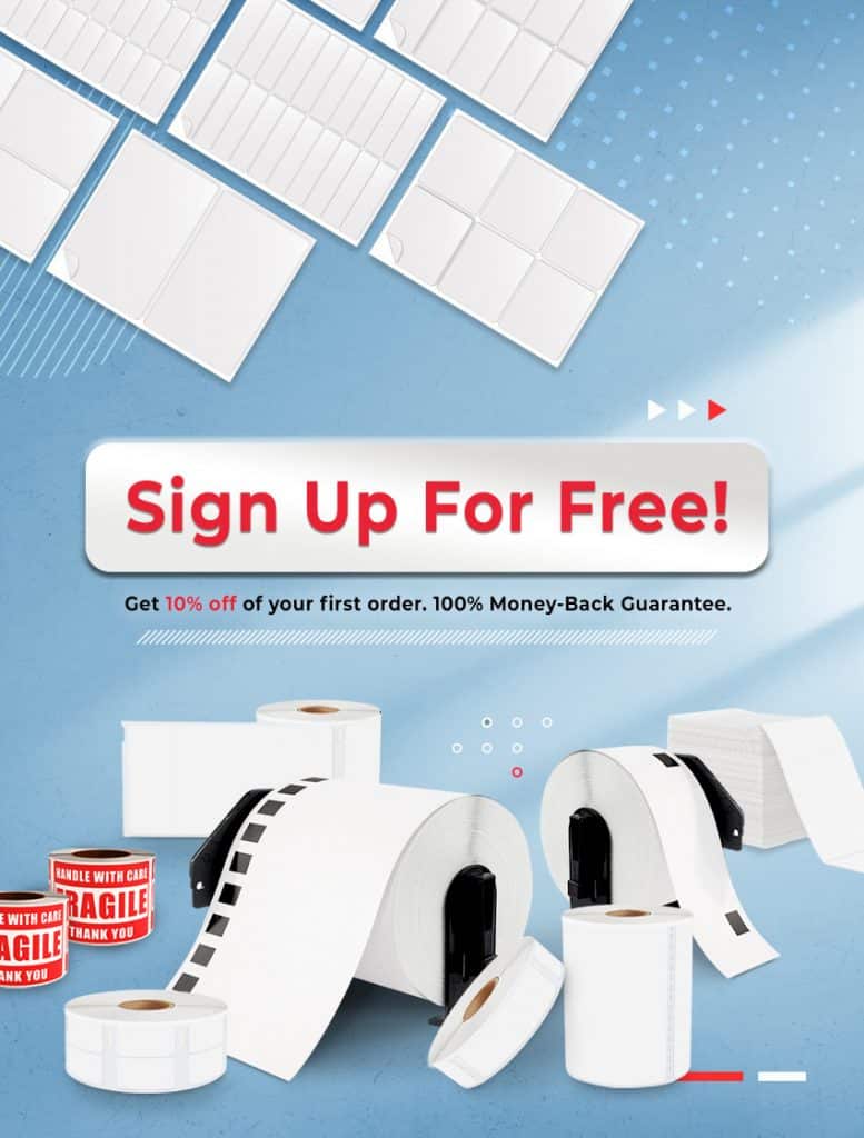 Dymo, Brother, Direct Thermal Labels, Shipping Supplies - enKo Products