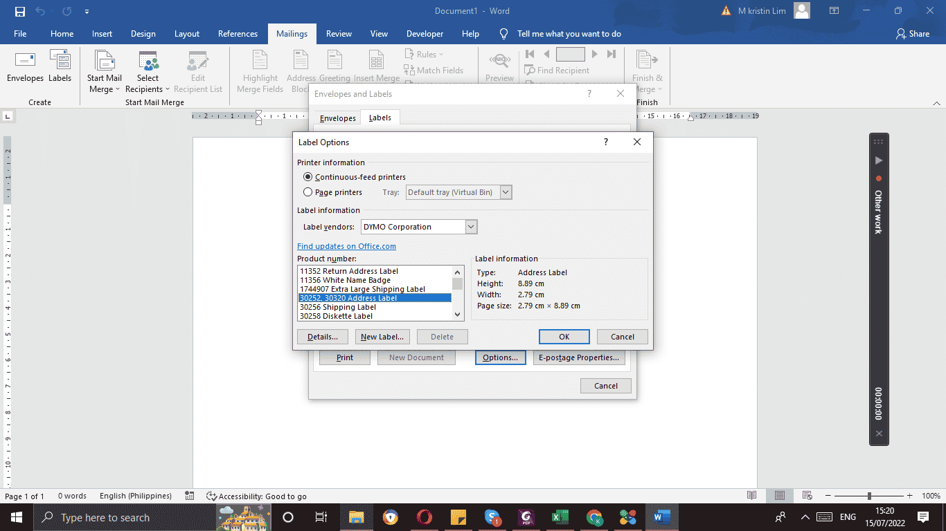 How To Print Dymo Address Labels For Mailing EnKo Products