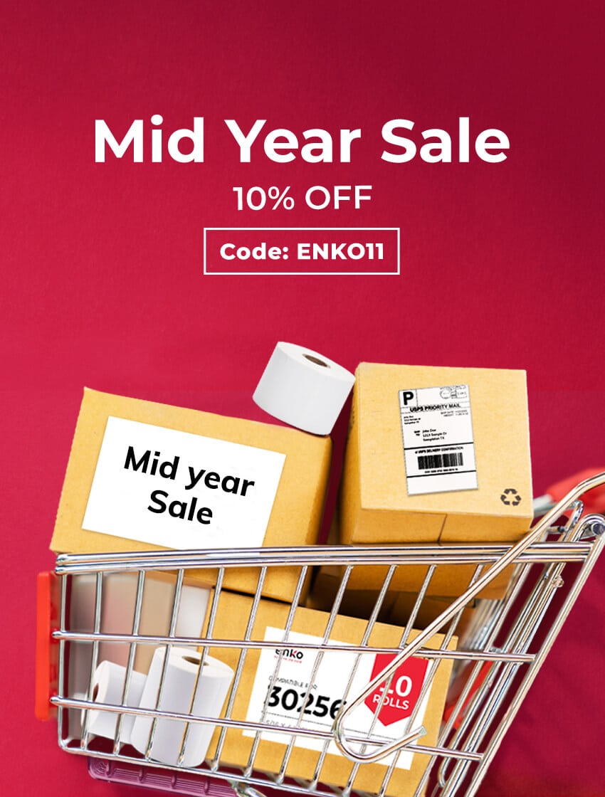 Dymo, Brother, Direct Thermal Labels, Shipping Supplies - enKo Products